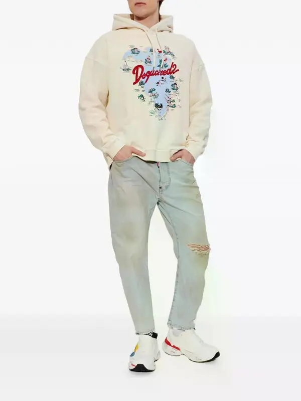Dsquared2 Graphic-print Hoodie