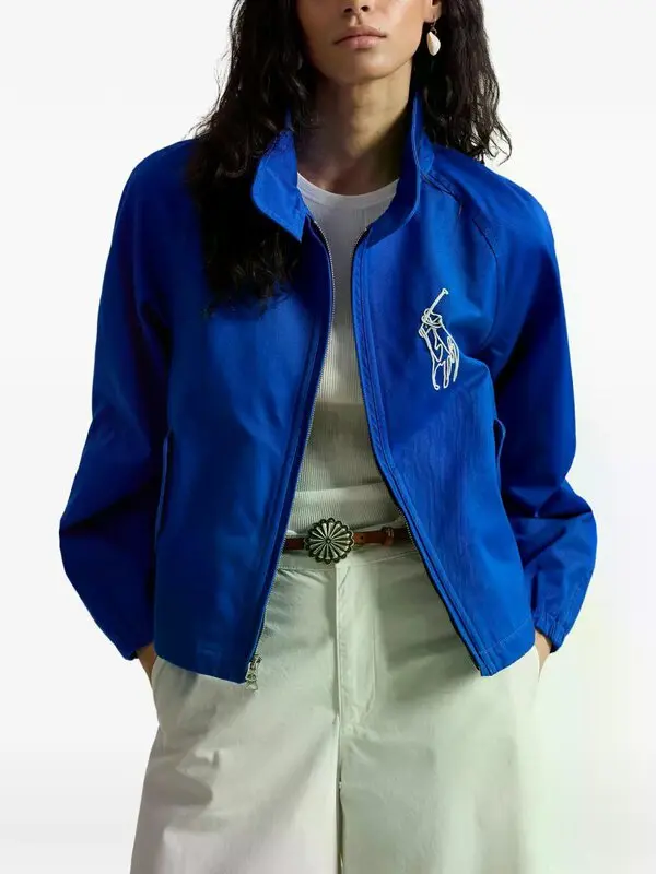 Polo Ralph Lauren Polo Pony-embroidered Jacket - Blue
