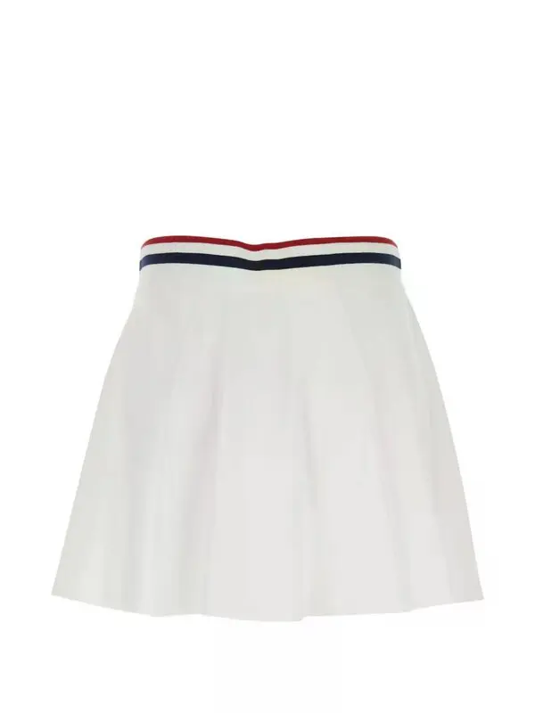 Brunello Cucinelli Striped-trim A-line Mini Skirt
