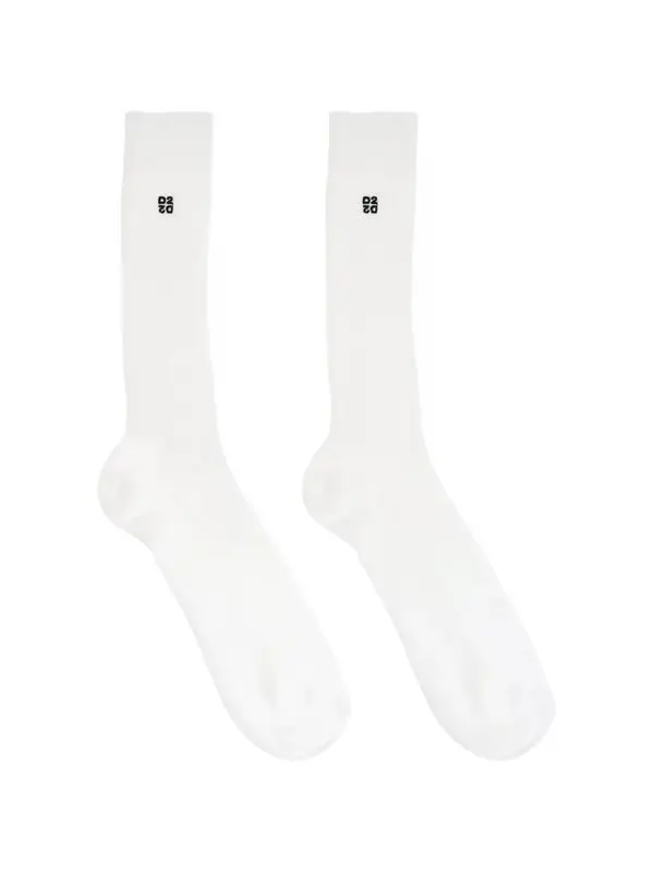 Dsquared2 Logo Socks - White