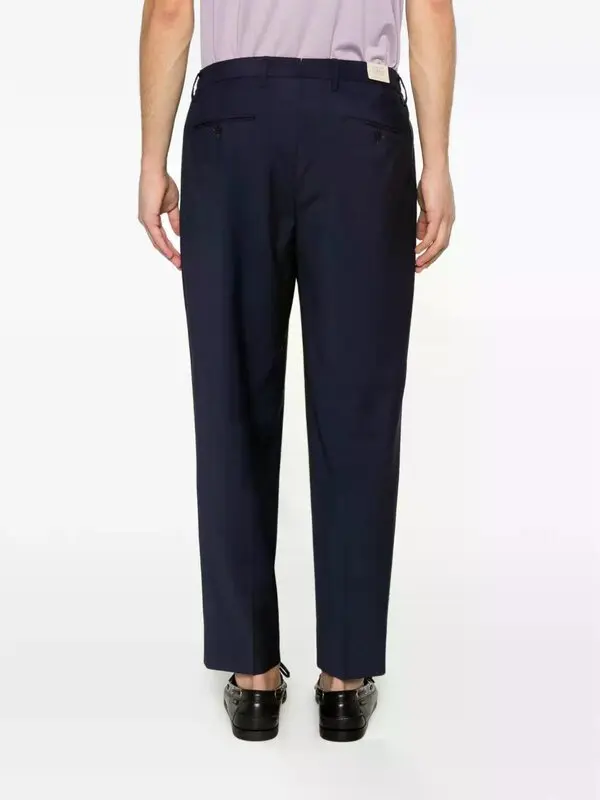 BRIGLIA 1949 Pleated Trousers - Blue