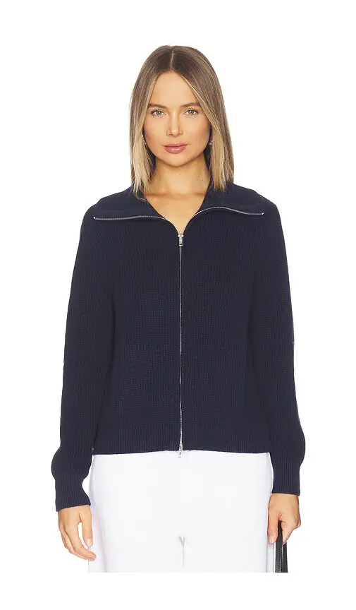 STITCHES & STRIPES Laurie Full Zip Sweater