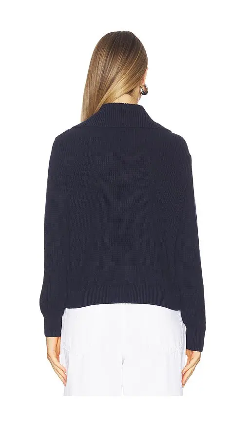 STITCHES & STRIPES Laurie Full Zip Sweater