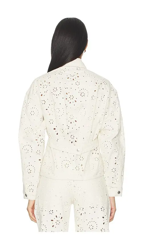 Steve Madden Henrietta Eyelet Denim Jacket