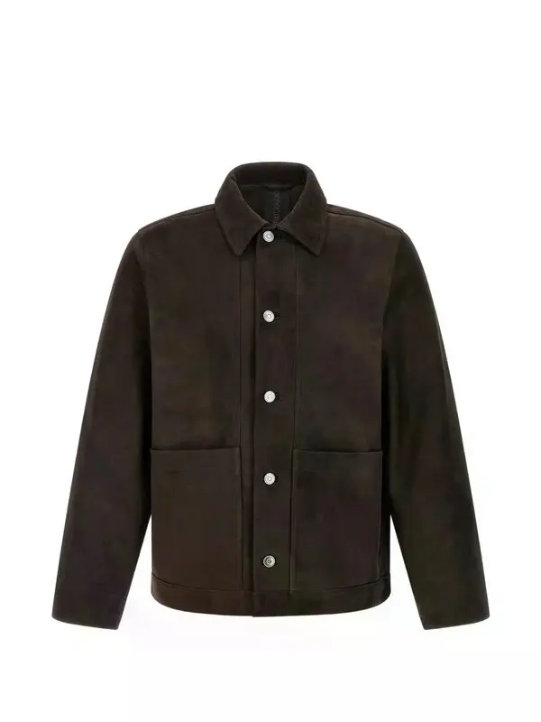 GIORGIO BRATO Fiore Suede Jacket