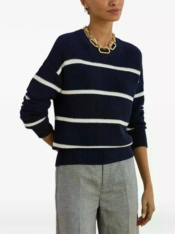 Ralph Lauren Striped Knit Sweater