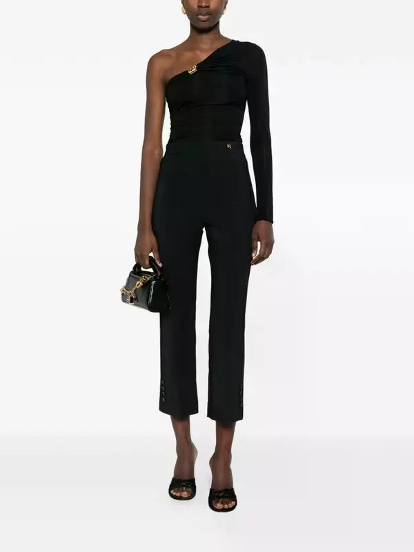 Elisabetta Franchi One-shoulder Top - Black