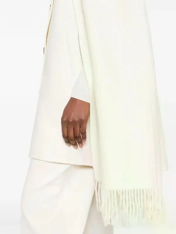 TOTEME Fringed Hem Cape Coat