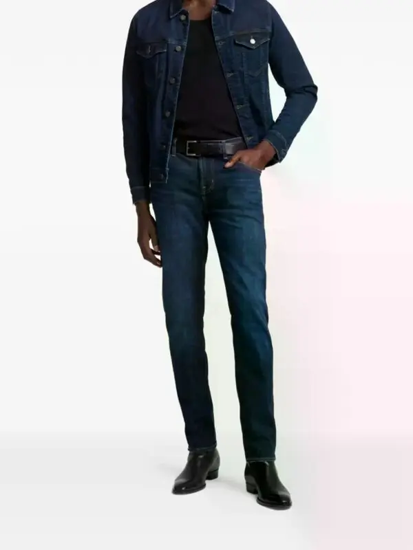 7 For All Mankind Skinny Denim Jeans - Blue