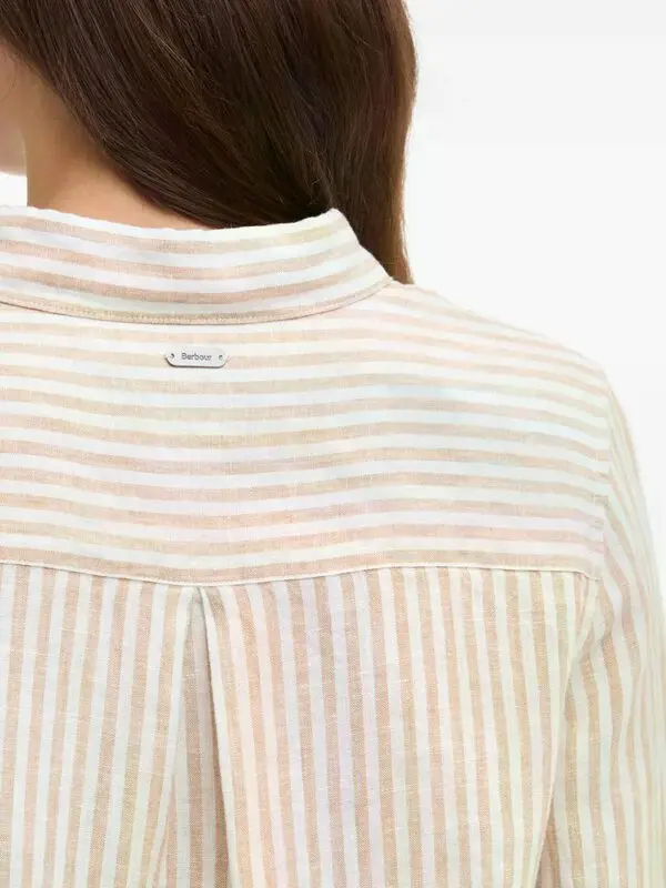 Barbour Marine Striped Shirt - Neutrals