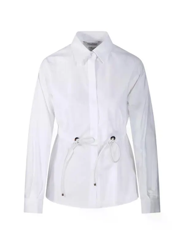 Max Mara Elasticated Drawstring Shirt
