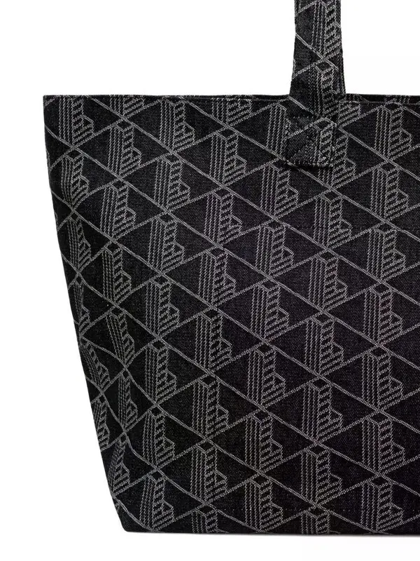 Lacoste Jacquard Logo Tote