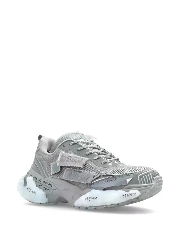 Dsquared2 Faster Mesh-panelled Sneakers - Grey
