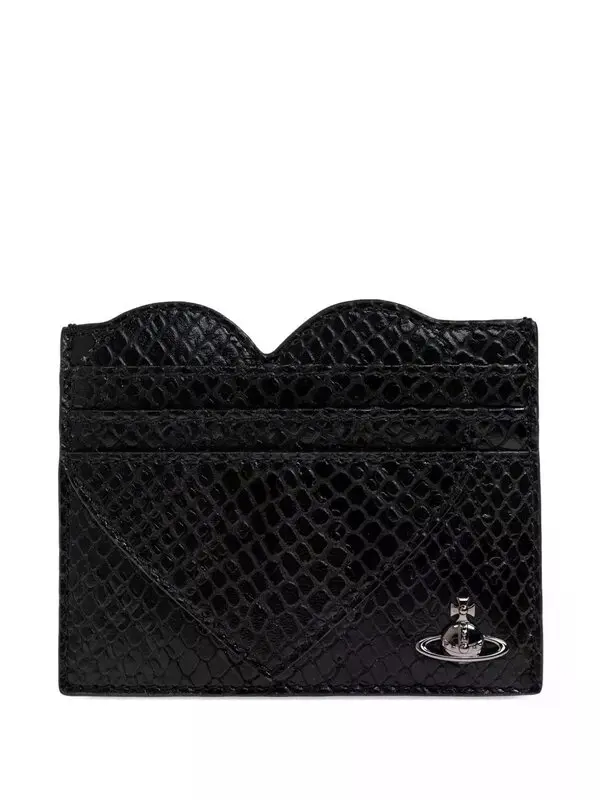 VIVIENNE WESTWOOD Heart-shaped Wallet - Black