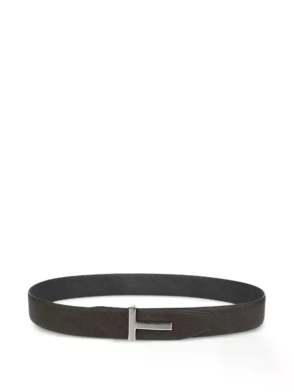 TOM FORD Ridge Buckle T Belt