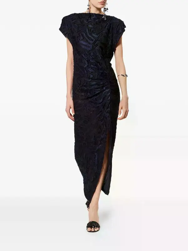 isabel marant blue lace dress Isabel Marant toile Paule Dress