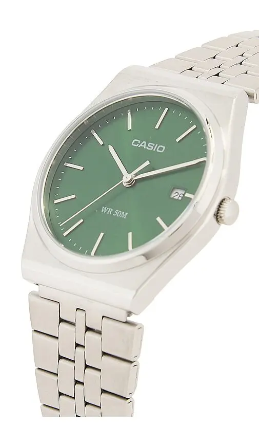 Casio Stainless Steel Watch - Metallic Silver