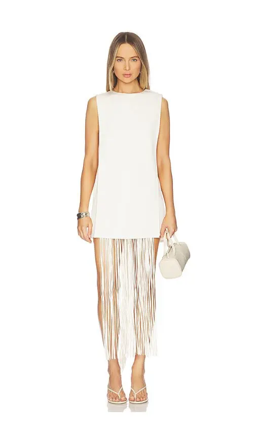 Alexis Mackenzie Dress With Removable Fringe