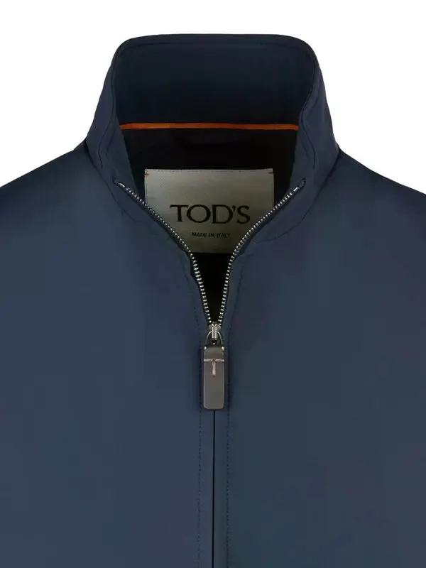 TOD'S Zip-fastening Vest - Blue