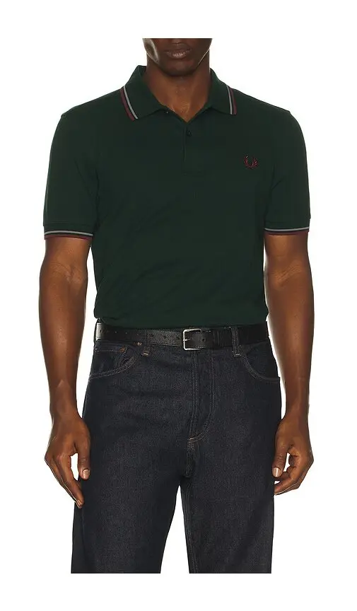 Fred Perry Twin Tipped Polo Shirt In . Also