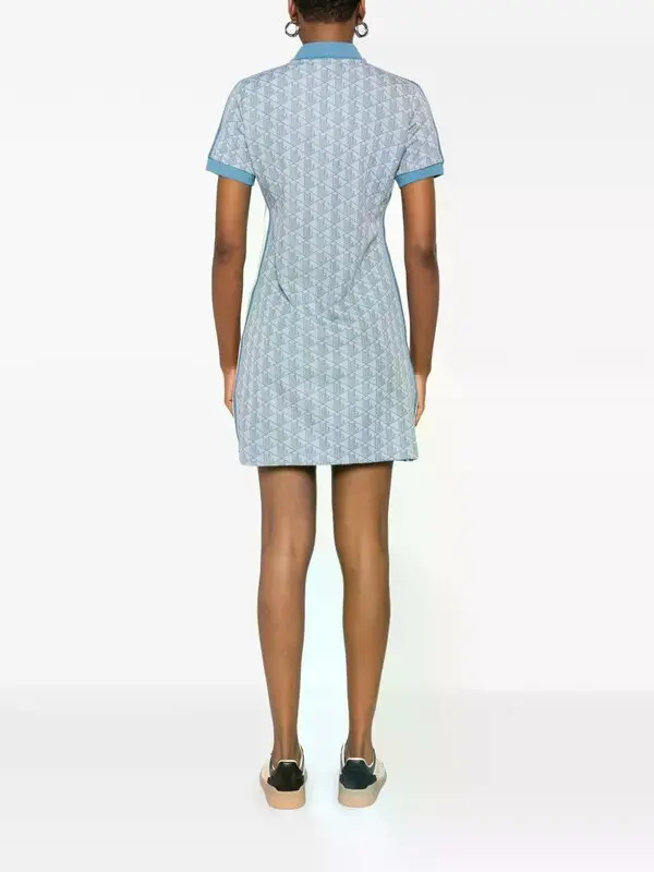 Lacoste Polo-collar Mini Dress
