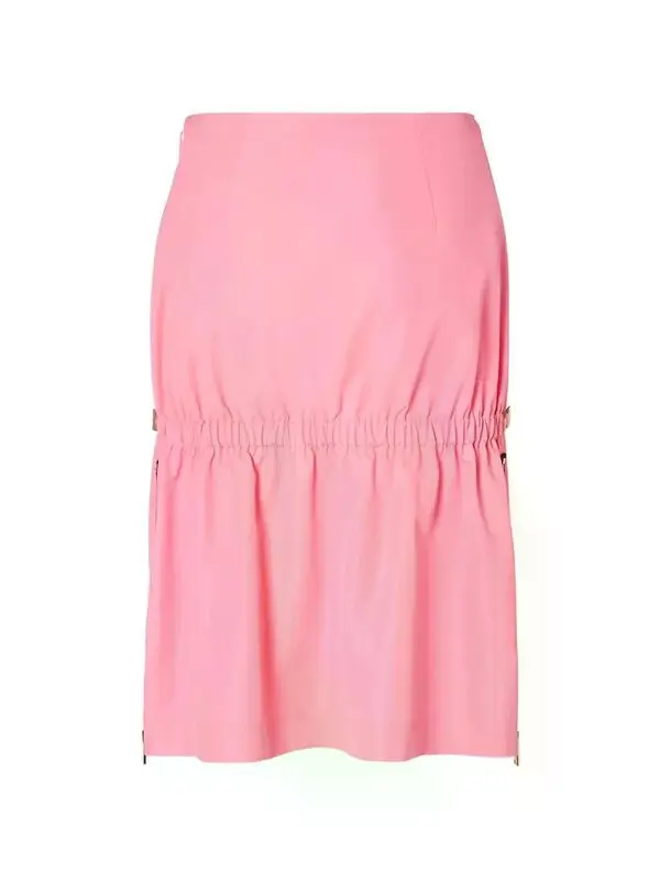 Fendi Zip-detailed Midi Skirt - Pink