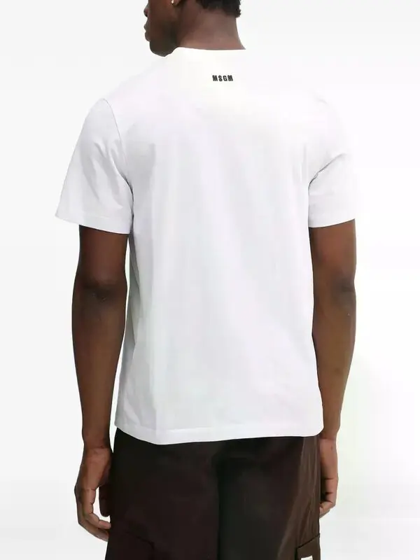 MSGM Logo-print T-shirt