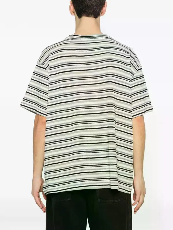 SONG FOR THE MUTE Striped-pattern T-shirt