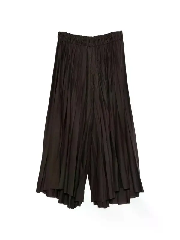 Dusan Pleated Cropped Trousers