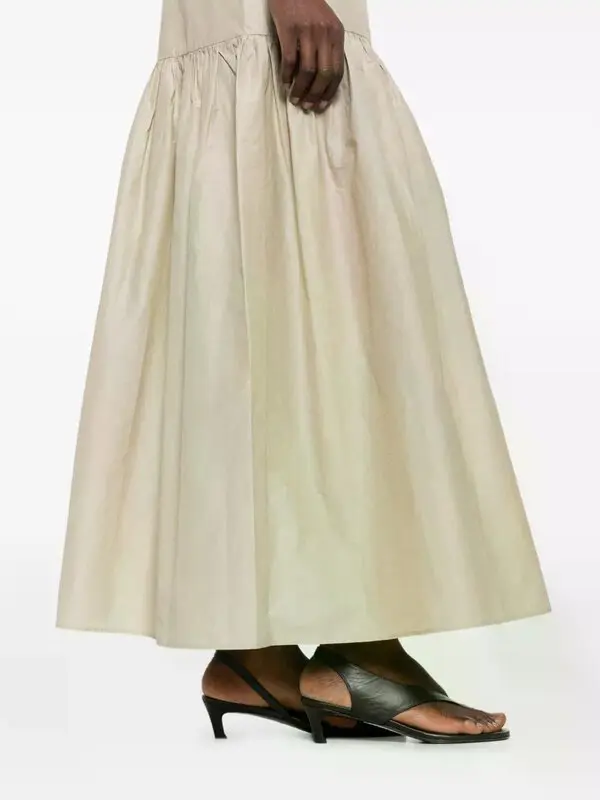 RUOHAN Sedge Aira Ruffled Maxi Skirt