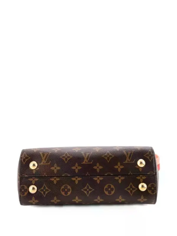 LOUIS VUITTON Cluny Top Handle Bag Monogram Canvas Bb - Brown