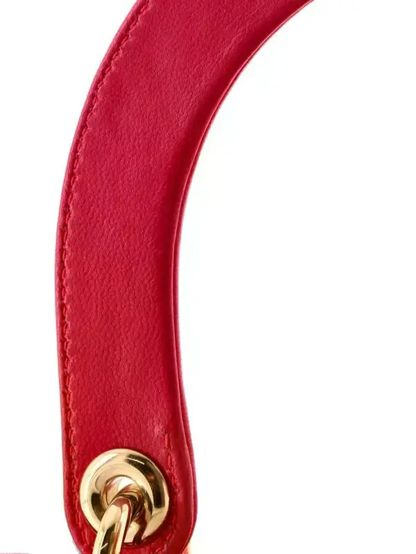 Dior Lady Bag Cannage Quilt Lambskin Medium Satchel - Pink