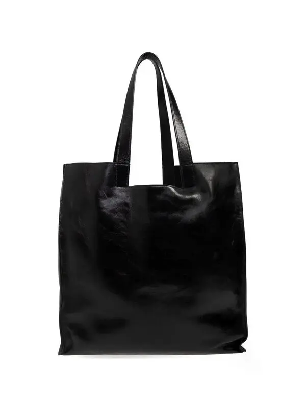 Bally Top Handle Leather Tote Bag