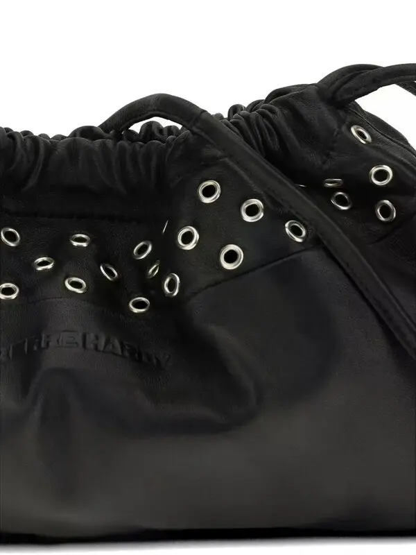 Pierre Hardy Double Clutch With Eyelets - Black