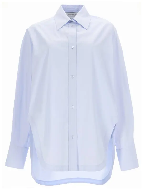 Sportmax Poplin Kimono Shirt - Azure