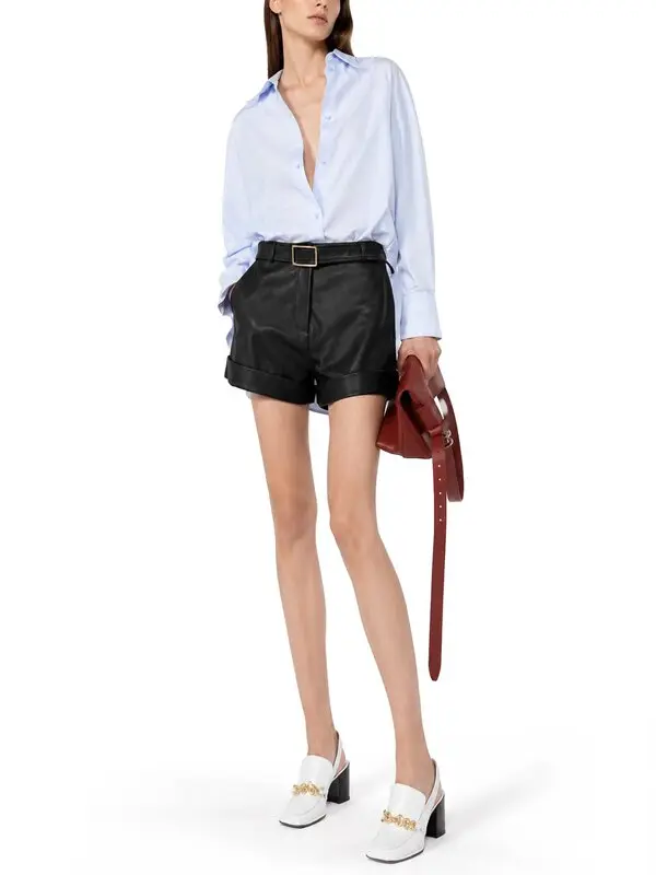 Sportmax Poplin Kimono Shirt - Azure