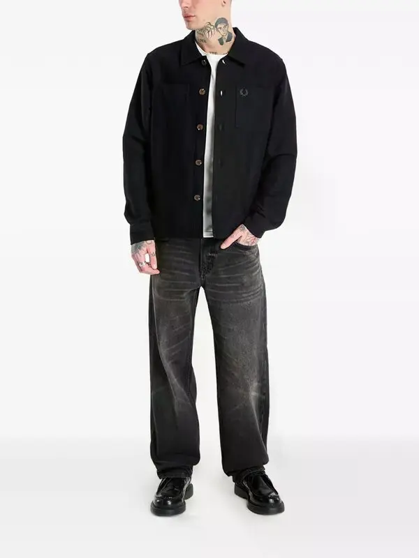 Fred Perry Twill Chest-pocket Shirt