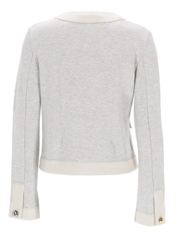 Moschino Buttoned Cardigan - Grey