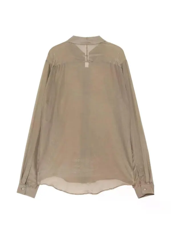 LAUREN MANOOGIAN Sheer Shirt