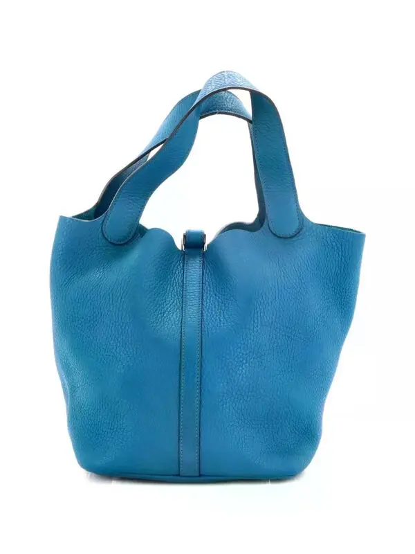 Hermès Picotin Lock Mm Bucket Bag - Blue