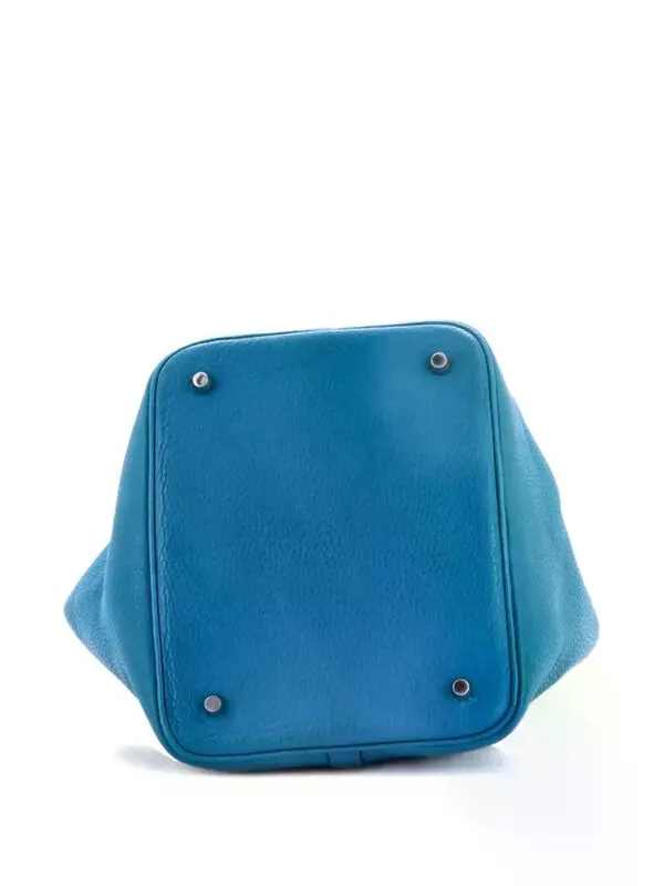 Hermès Picotin Lock Mm Bucket Bag - Blue