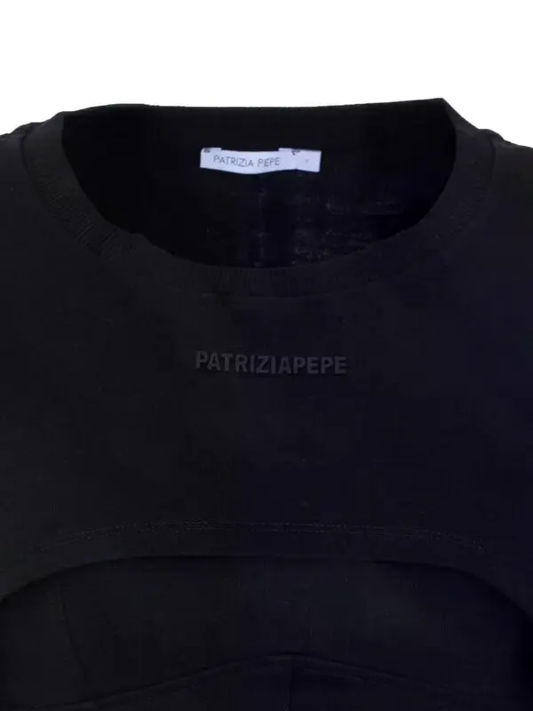 Patrizia Pepe Cropped Sweatshirt
