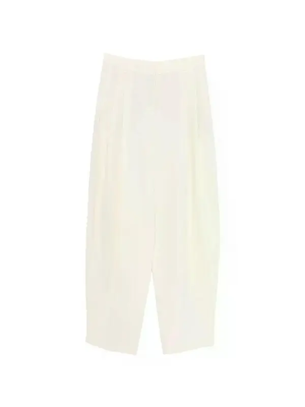 Andamane Balloon-leg Pleated Trousers