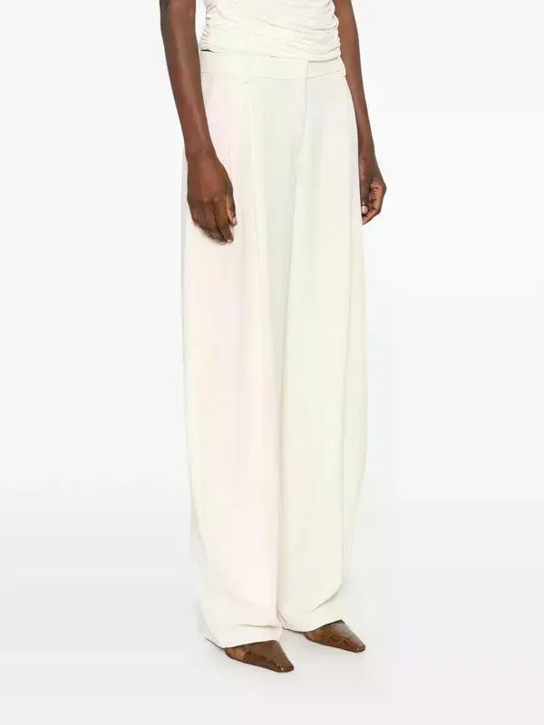 Andamane Balloon-leg Pleated Trousers