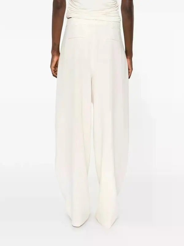 Andamane Balloon-leg Pleated Trousers