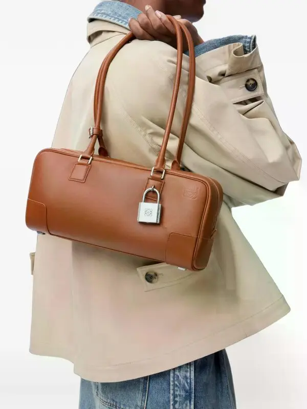 Loewe Amazona 31 Cropped Bag - Brown