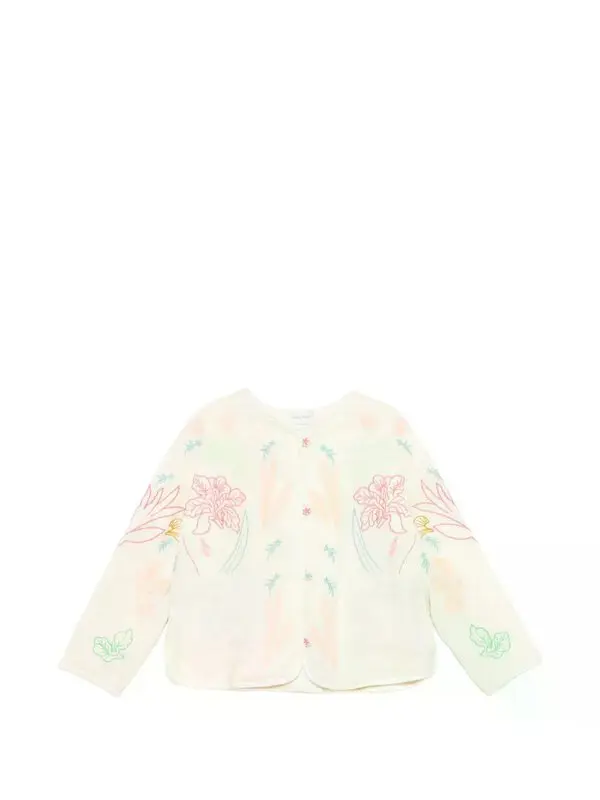 FORTE_FORTE Floral-embroidered Jacket