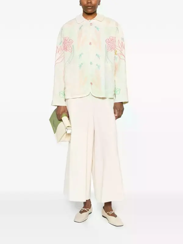 FORTE_FORTE Floral-embroidered Jacket