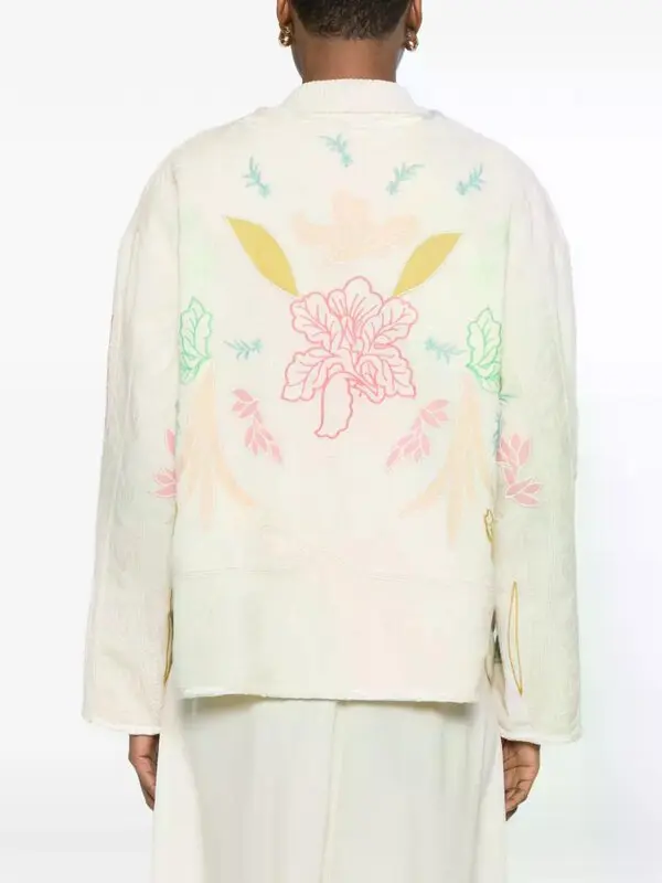 FORTE_FORTE Floral-embroidered Jacket