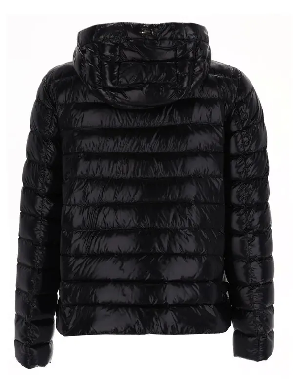 Herno Down Jacket With Hood - Black